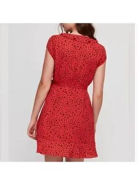 Sunday Best | Dresses | Aritzia Sunday Best Savoy Ruffle Wrap Dress ...